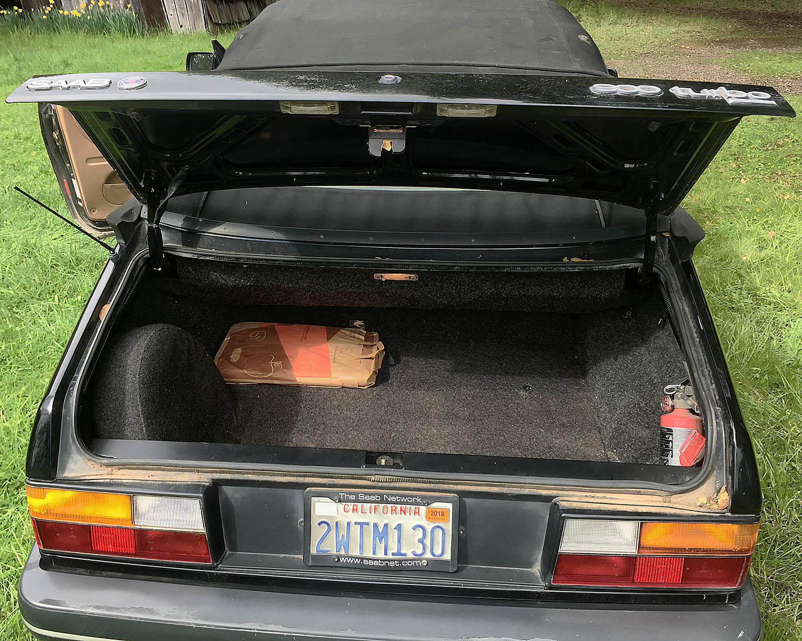 1991 Saab 900SE 4cyl 2.0L 16 Valve DOHC Turbo Convertible